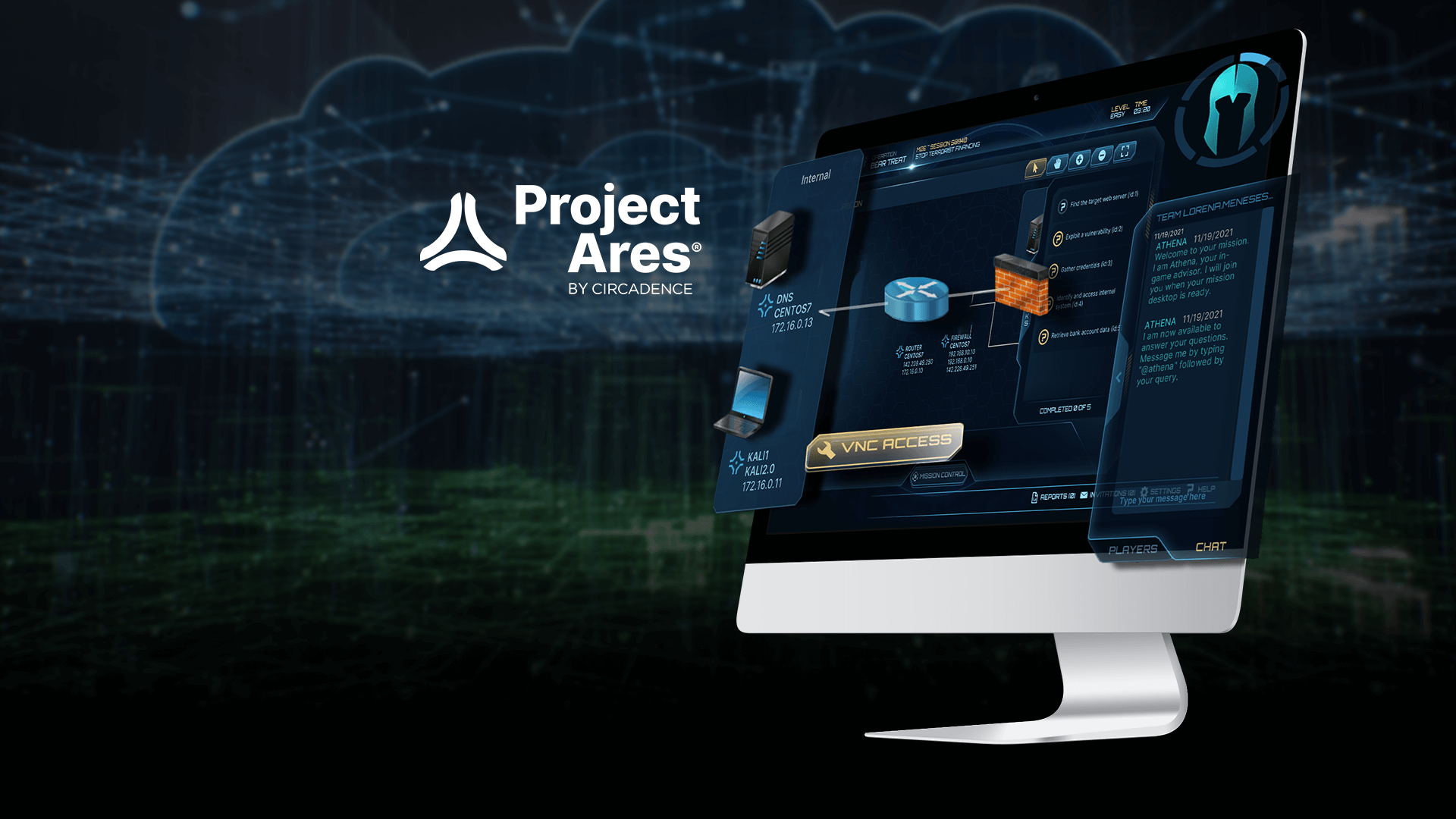 Gamified cybersecurity training solutions by Circadence